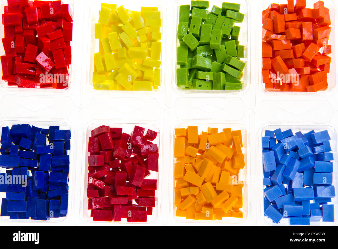 Colored mosaic tiles Stock Photo - Alamy