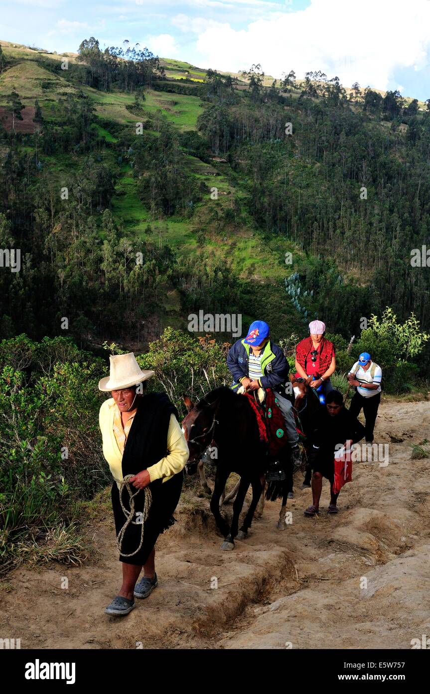 Guides for tourist to Karajia ( archaeological site ) in Cruzpata ...