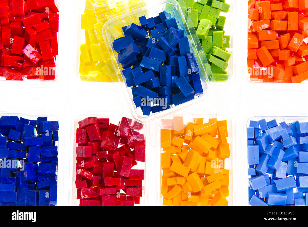 Colored mosaic tiles Stock Photo - Alamy