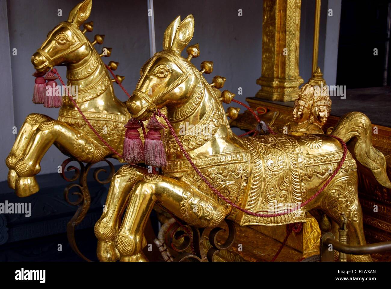 Golden Horse Chariot