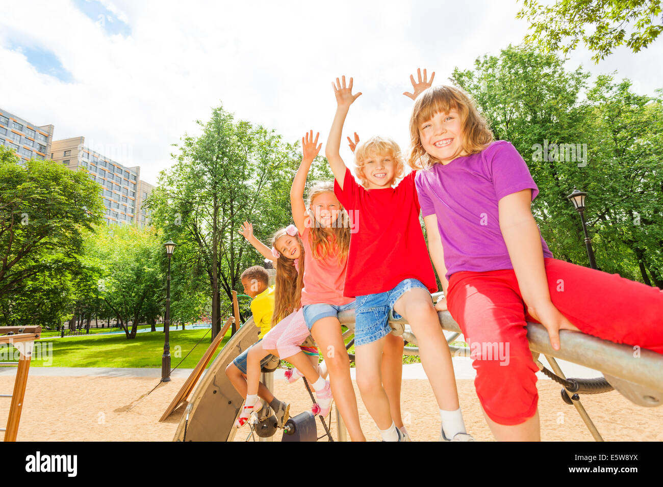Hands waiving hi-res stock photography and images - Alamy