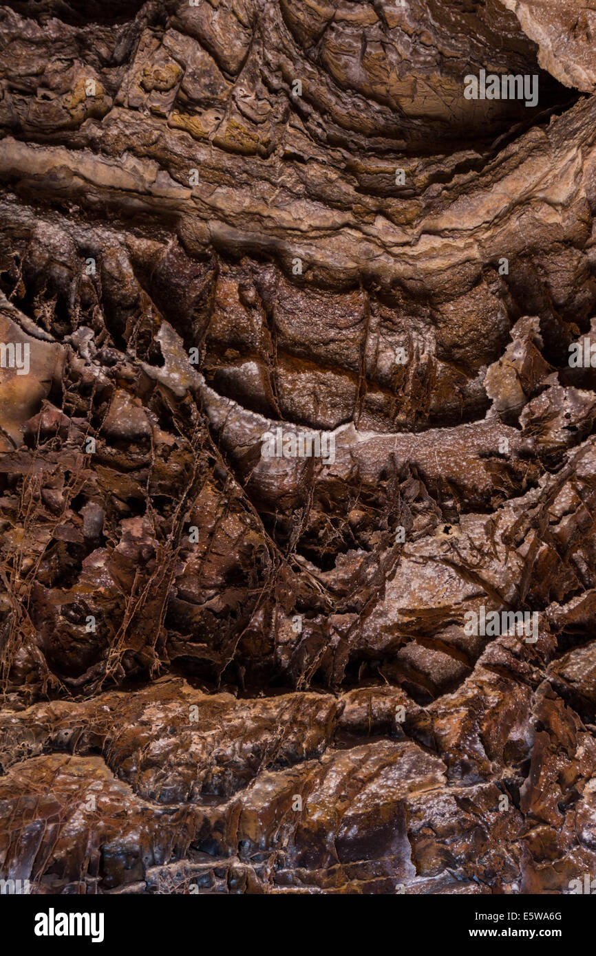 box work formations inside wind cave in south dakota Stock Photo - Alamy