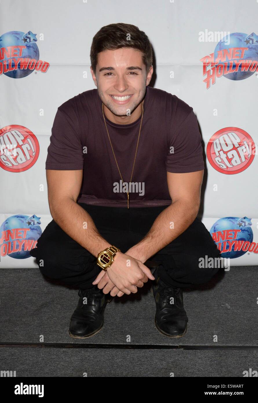 New York, NY, USA. 6th Aug, 2014. Jake Miller at a public appearance ...