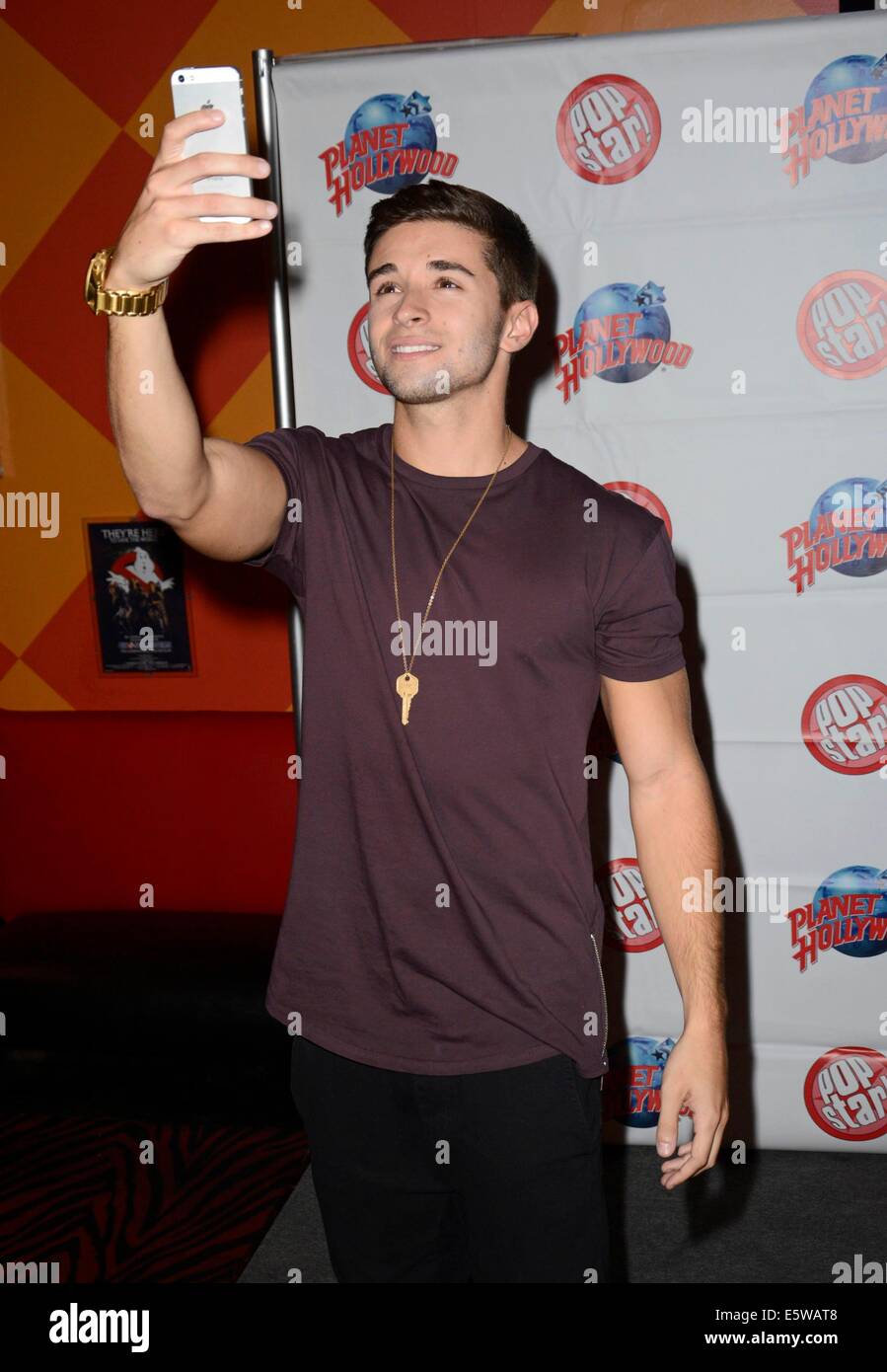 New York, NY, USA. 6th Aug, 2014. Jake Miller at a public appearance ...
