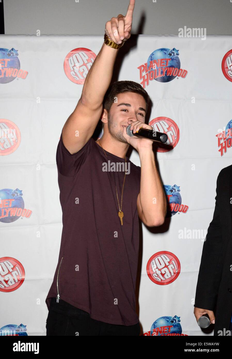New York, NY, USA. 6th Aug, 2014. Jake Miller at a public appearance ...