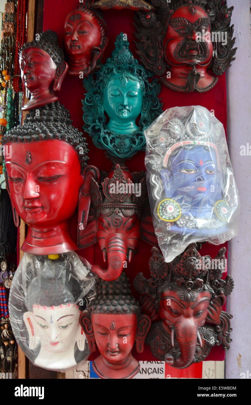 Handicrafts shop thamel kathmandu nepal hi-res stock photography and ...