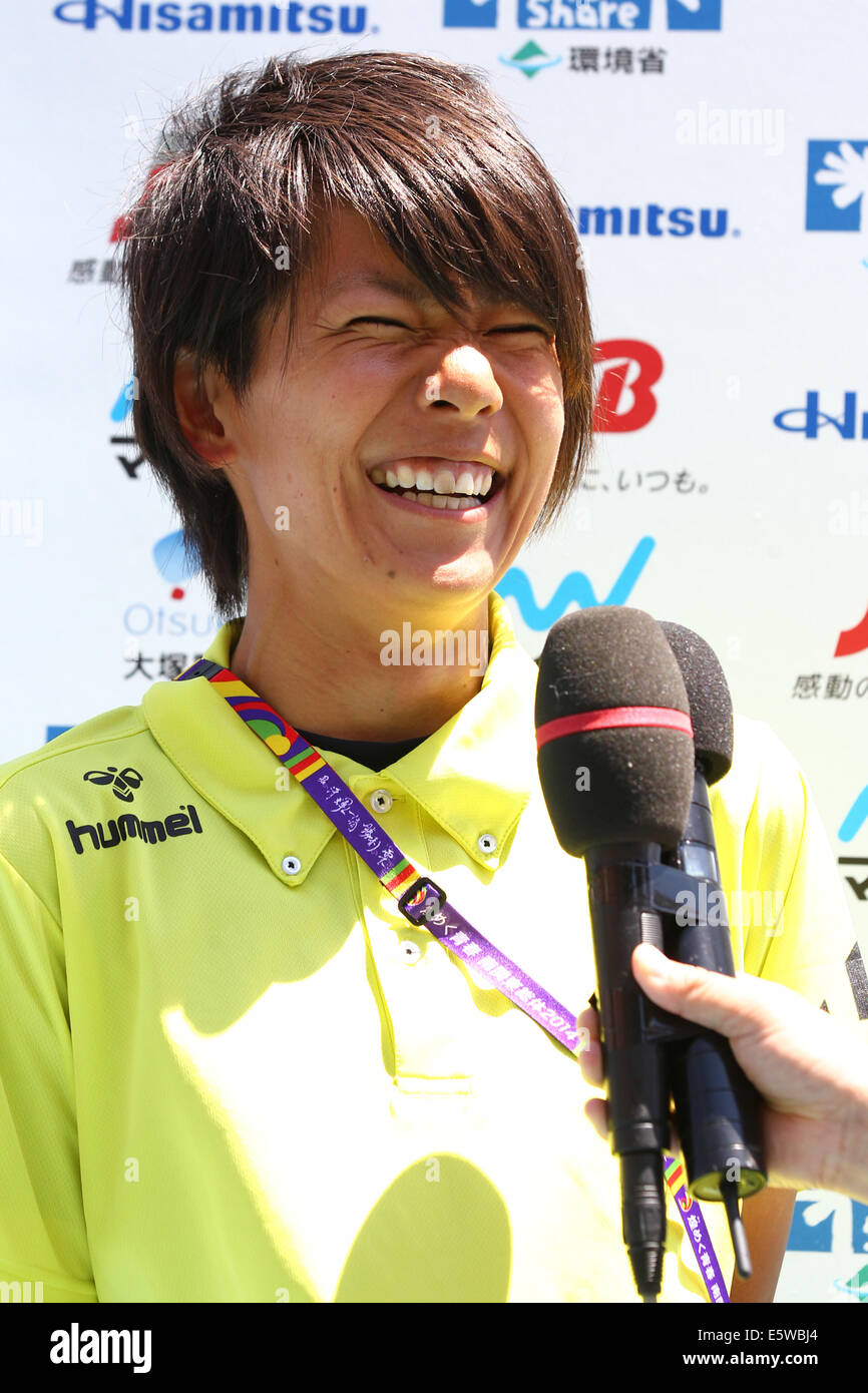 Komazawa Olympic Park Stadium, Tokyo, Japan. 6th Aug, 2014. Tomoe ...