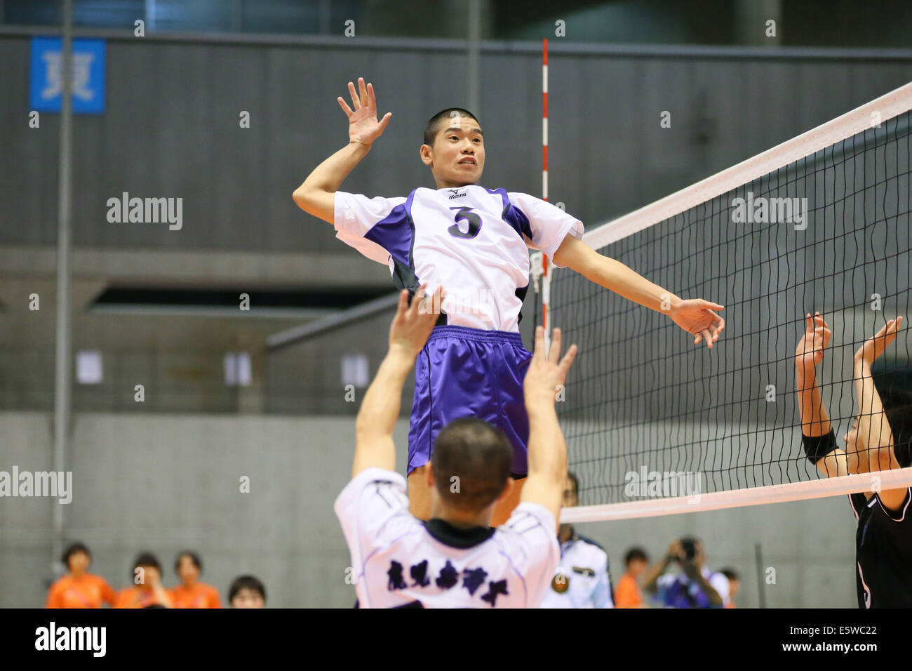 Tokyo Metropolitan Gymnasium, Tokyo, Japan. 6th Aug, 2014. Kota Ikeda ...