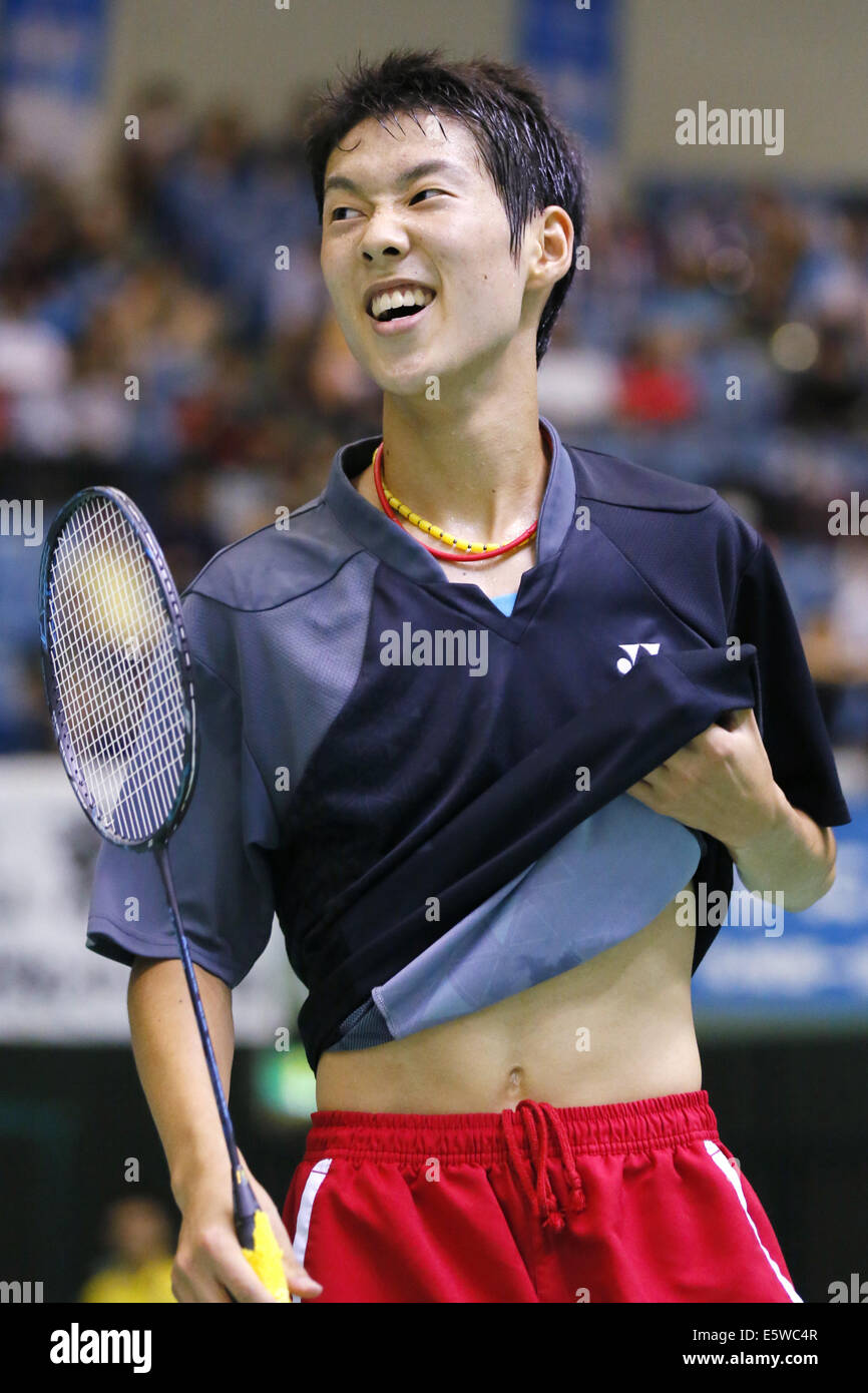 Chiba port Arena, Chiba, Japan. 6th Aug, 2014. Kanta Tsuneyama ...