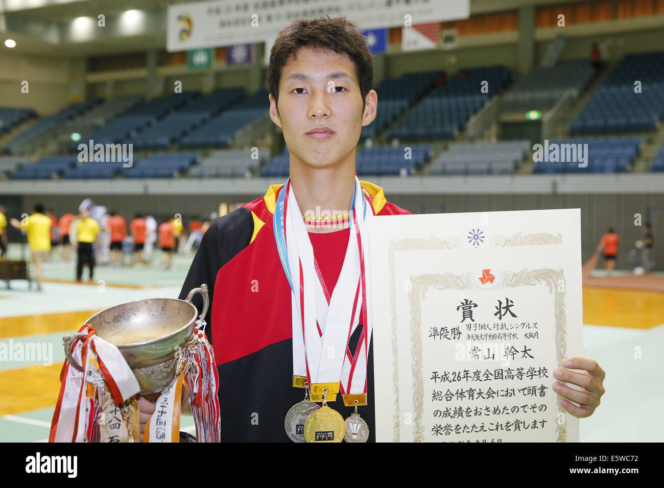 Chiba port Arena, Chiba, Japan. 6th Aug, 2014. Kanta Tsuneyama ...