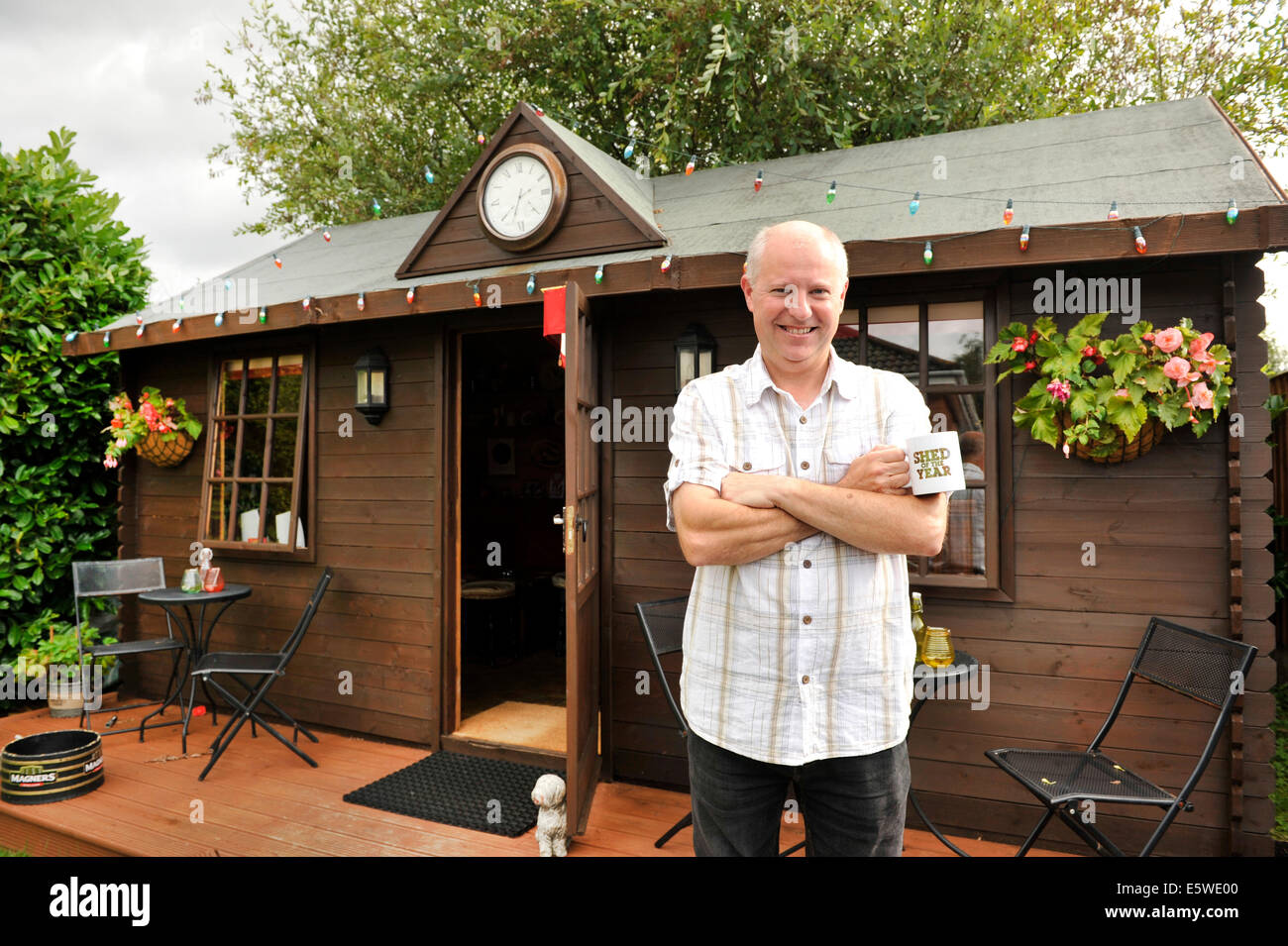 Shed of The Year competition Category Winner Mark Appleton with his ...