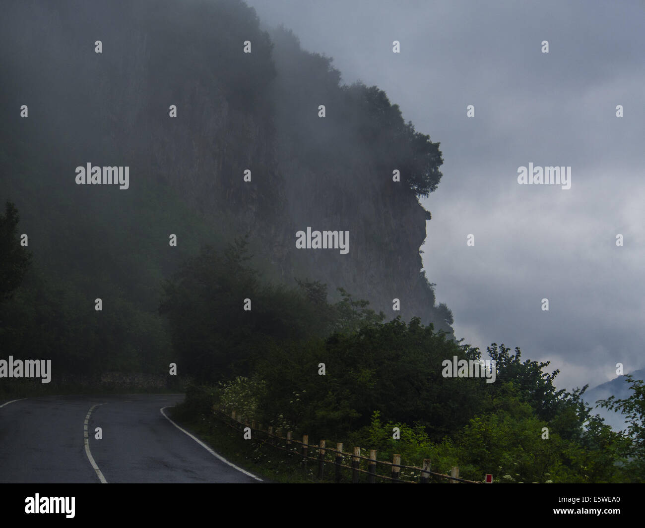 July 29, 2014 - Cross Pass (Gudauri Pass) - Pass on the Georgian ...