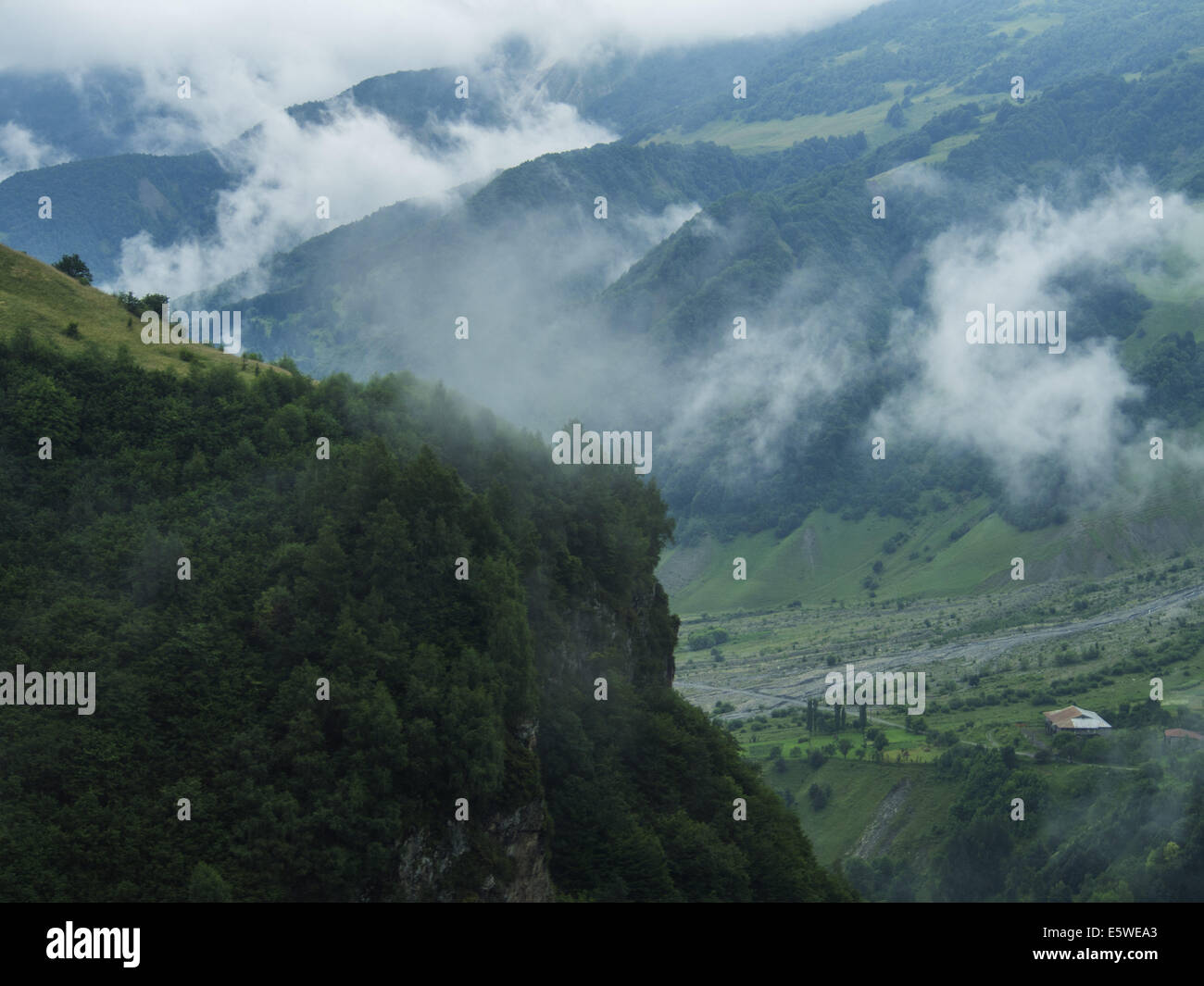 July 29, 2014 - Cross Pass (Gudauri Pass) - Pass on the Georgian ...