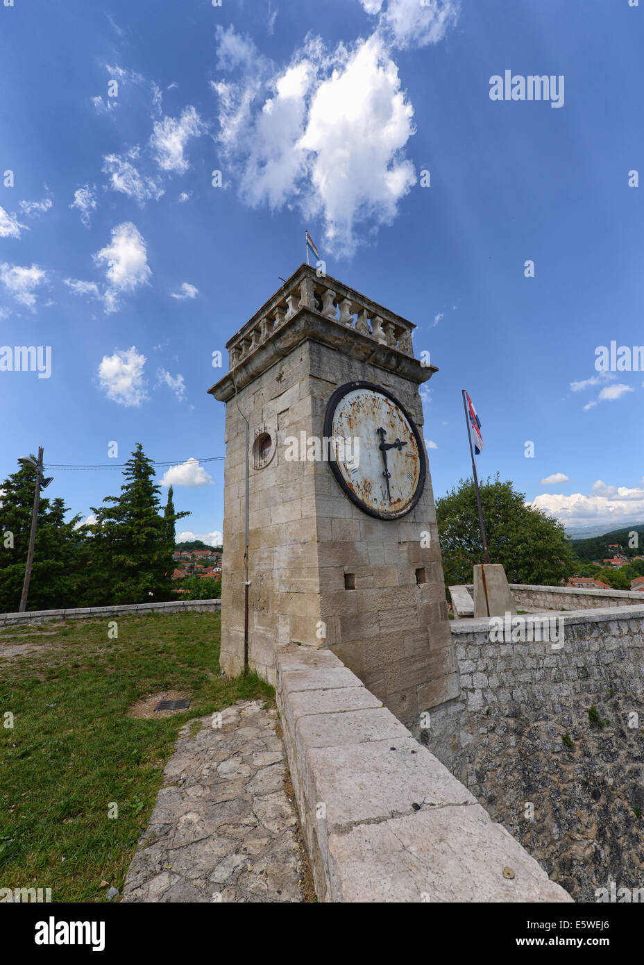 Kamicak Fort in Sinj, Croatia Stock Photo - Alamy