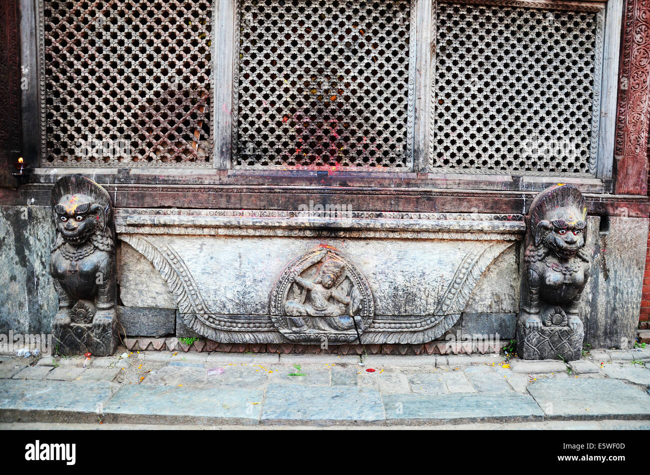 Basantapur Durbar Square at Kathmandu Nepal Stock Photo - Alamy