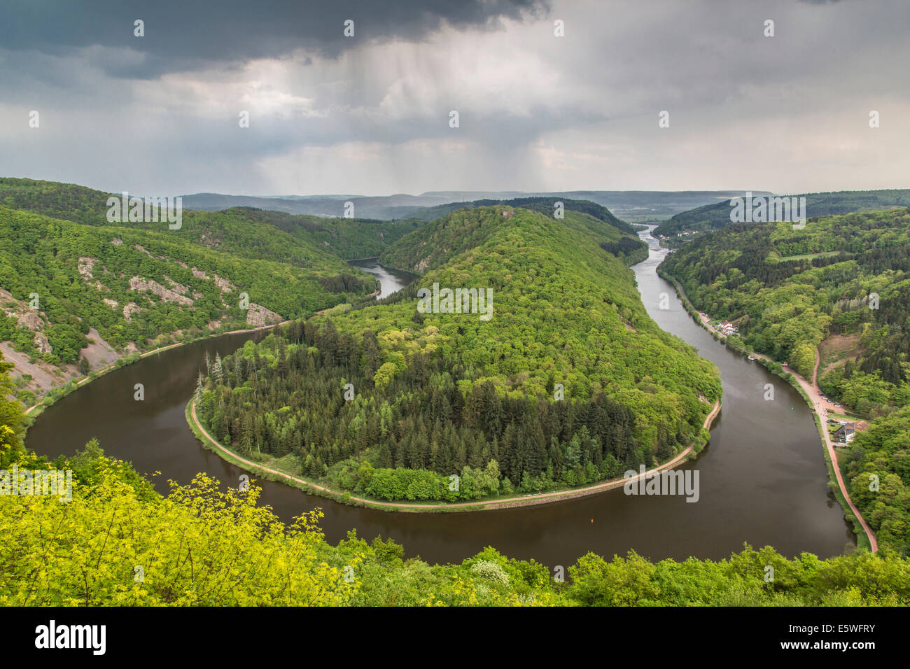 Saar loop mettlach germany hi-res stock photography and images - Alamy