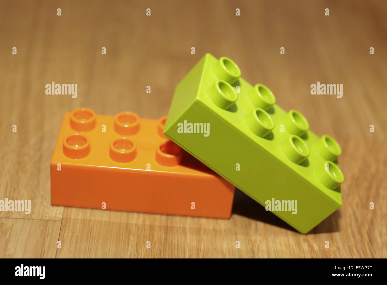 Plastic building blocks Stock Photo - Alamy