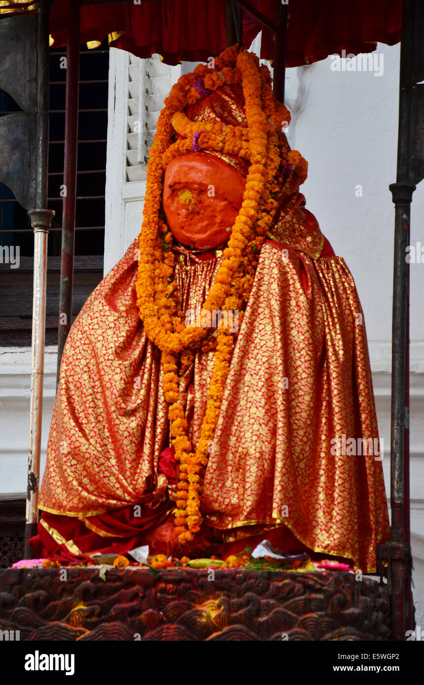 Stone Statue at Hanuman Dhoka is a complex of structures with the Royal ...