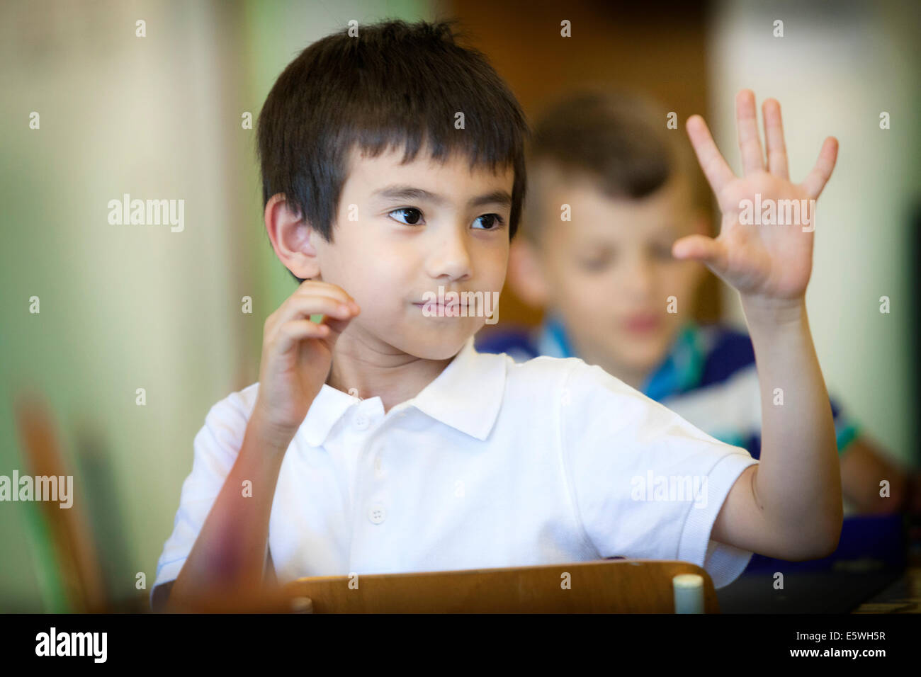 12 year old classroom math hi-res stock photography and images - Alamy