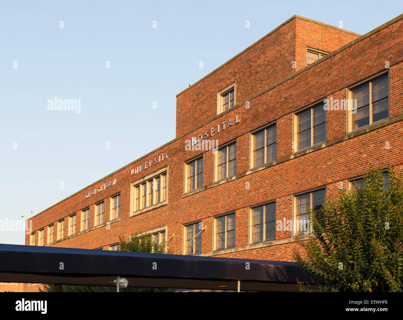 Georgetown University Hospital building in Washington DC, USA Stock ...