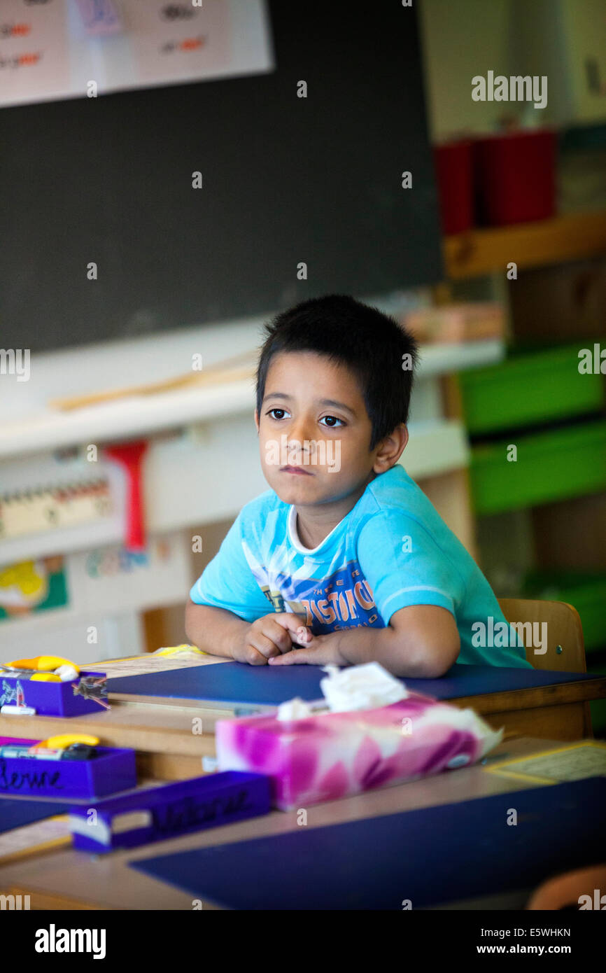 12 year old boy thoughtful hi-res stock photography and images - Alamy