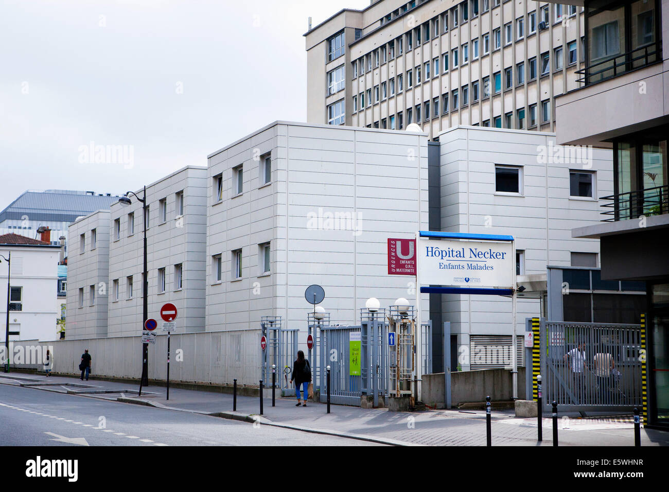 Necker hospital, paris Stock Photo - Alamy
