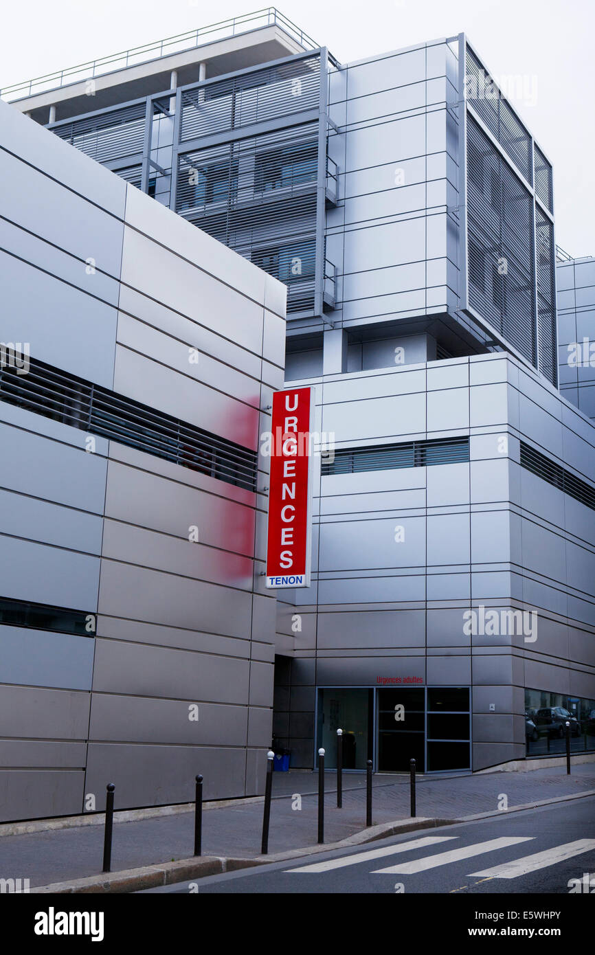 Tenon hospital, paris Stock Photo - Alamy