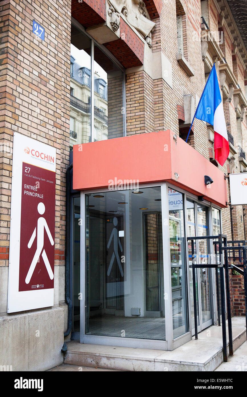 Cochin hospital, paris Stock Photo - Alamy