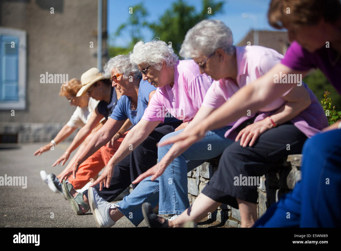 Group Exercise Elderly