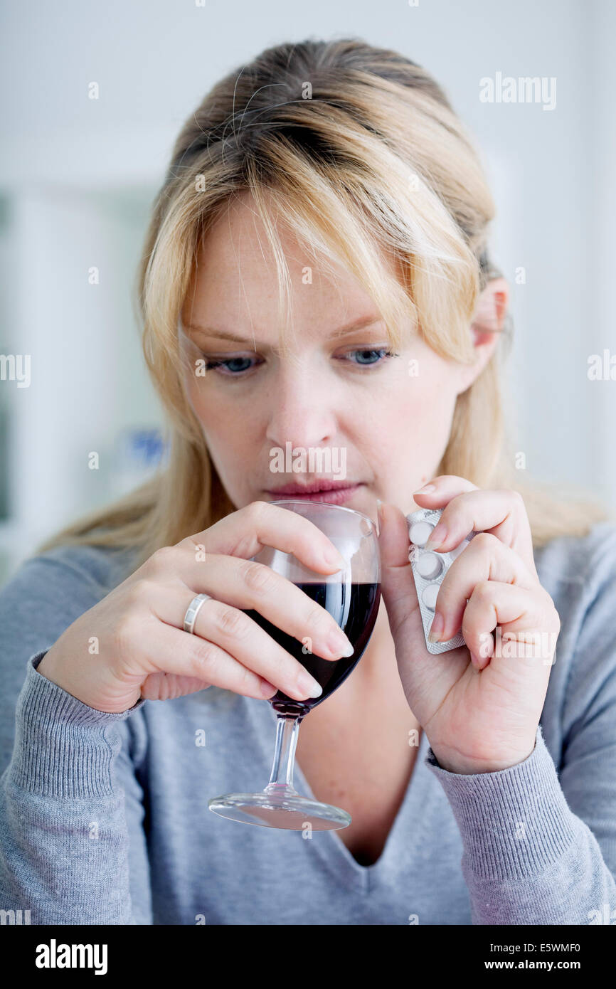 Female alcoholics hi-res stock photography and images - Alamy