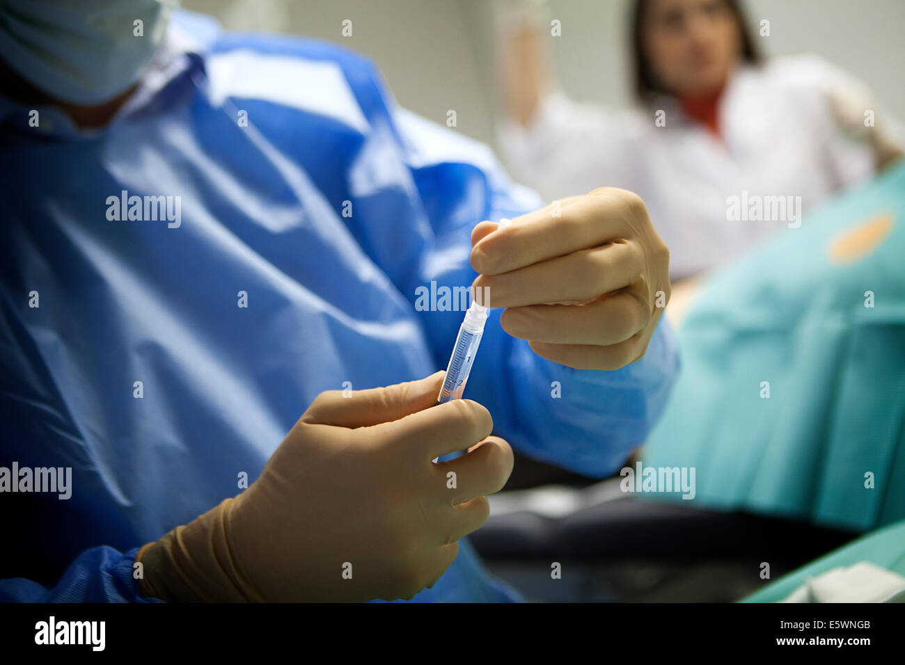 Woman prepared surgery hi-res stock photography and images - Alamy