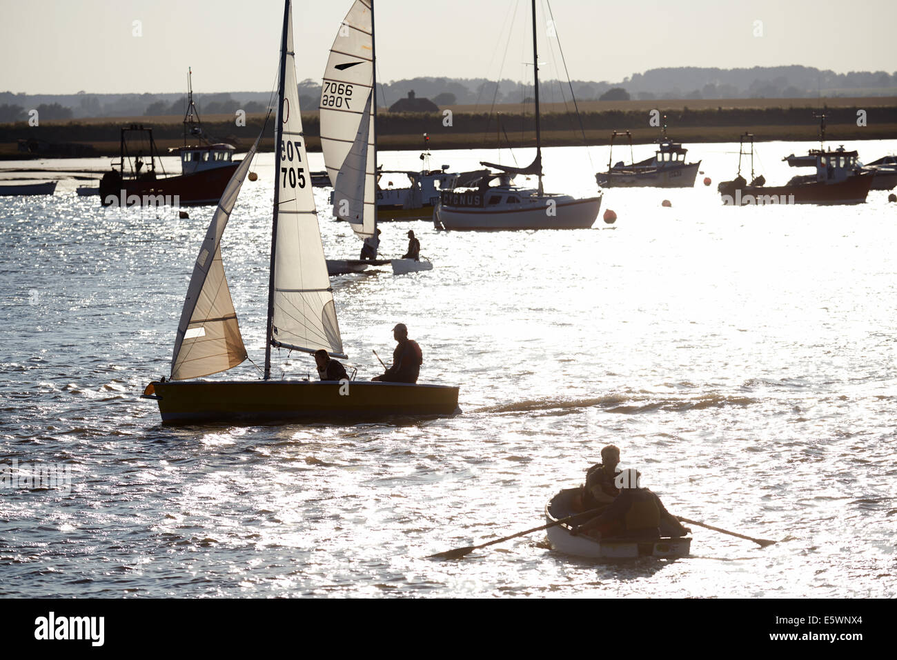 River Deben Suffolk UK Stock Photo - Alamy