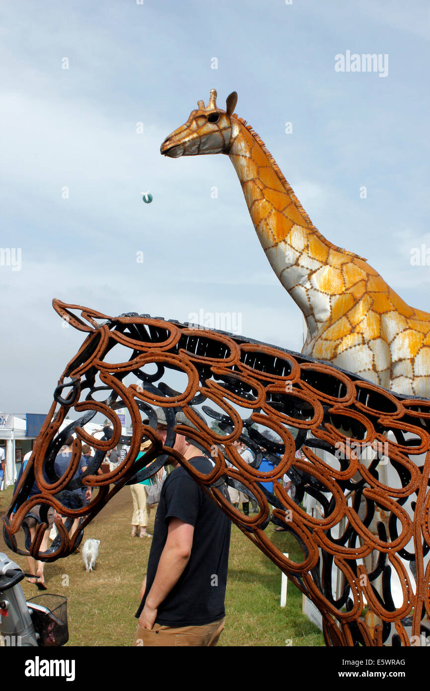 CLA Blenheim Country Game Fair Woodstock Oxfordshire - Giraffes and ...