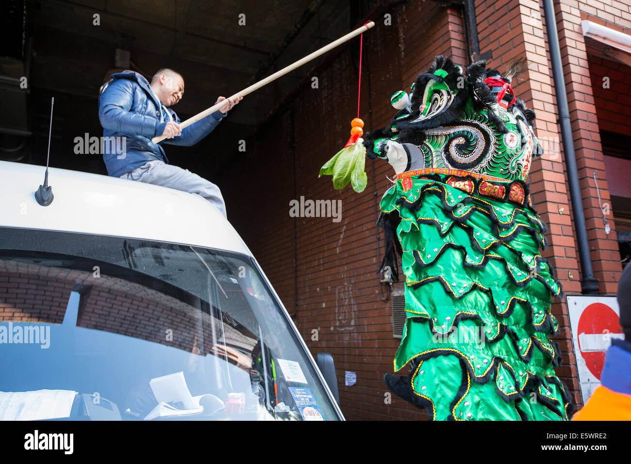 Chinese new year of the horse begins in London's Chinatown with the ...