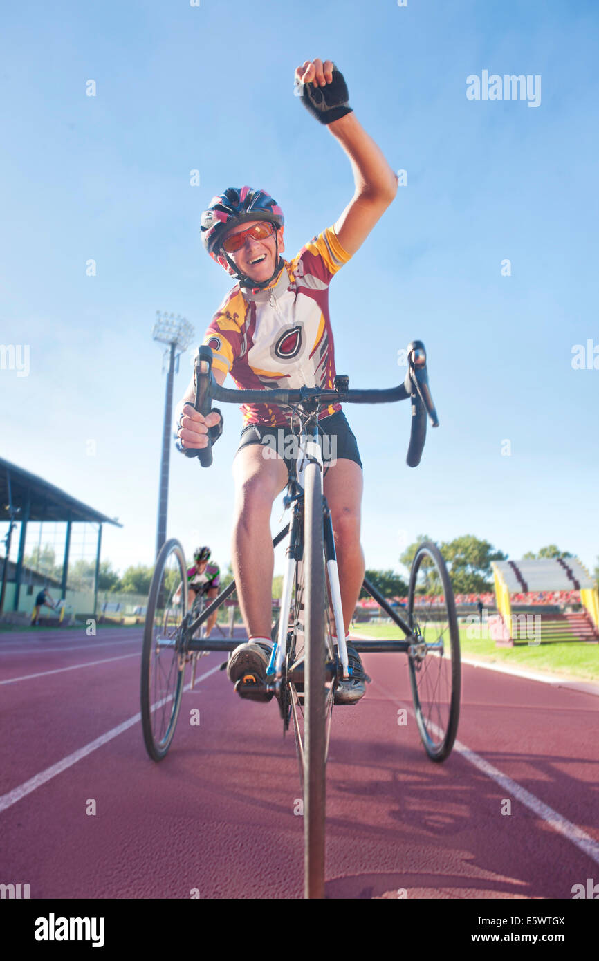 Athlete Finish Line Stock Photos & Athlete Finish Line Stock Images - Alamy