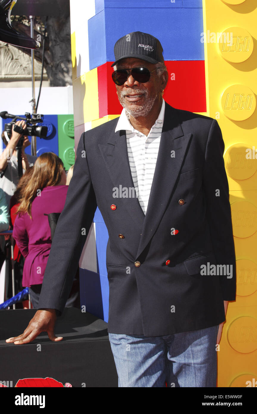 The Los Angeles premiere of 'The Lego Movie' held at The Regency ...