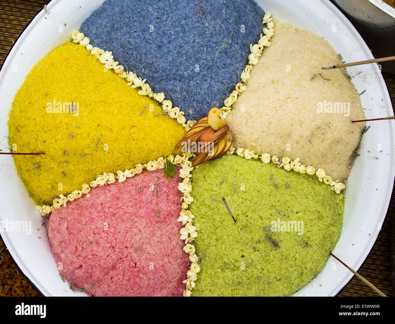 Bangkok, Bangkok, Thailand. 7th Aug, 2014. Cooked rice ready for ...