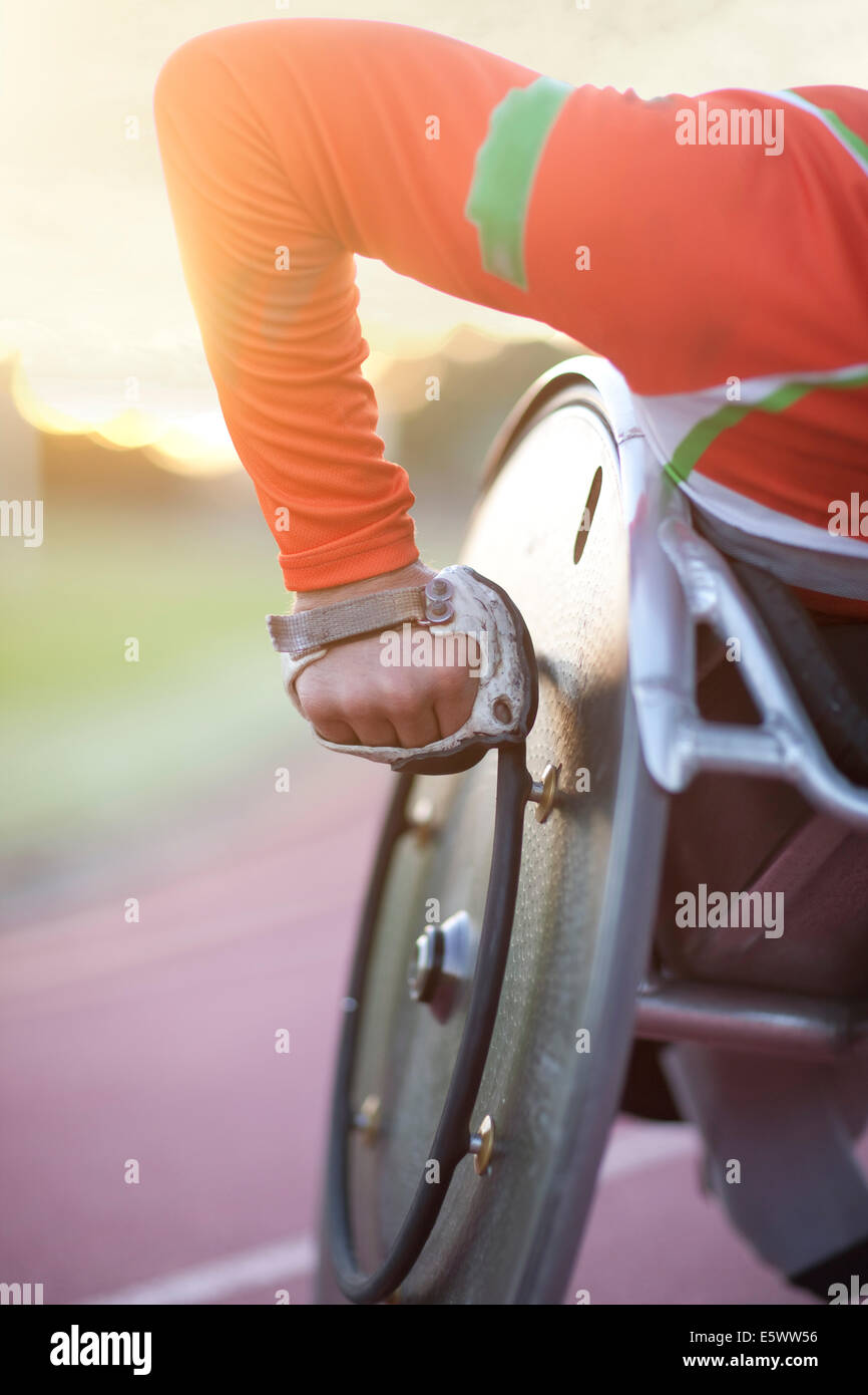 Close up of arm of athlete in para-athletic competition Stock Photo - Alamy