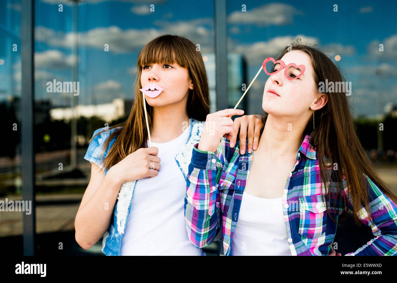 Goofy looking women hi-res stock photography and images - Alamy