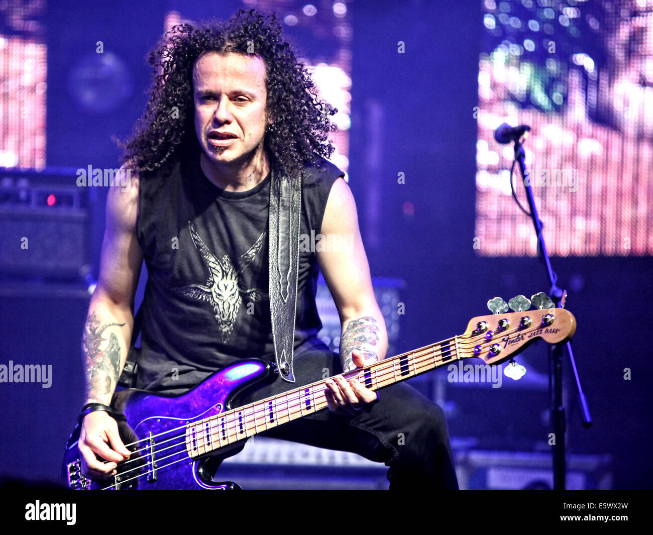 Moonspell and Leaves' Eyes perform live in concert at The Culture Room ...