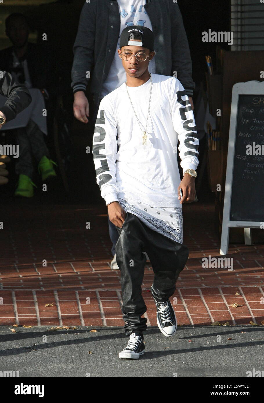 Rapper Lil' Twist (real name Christopher Moore) and friends seen ...