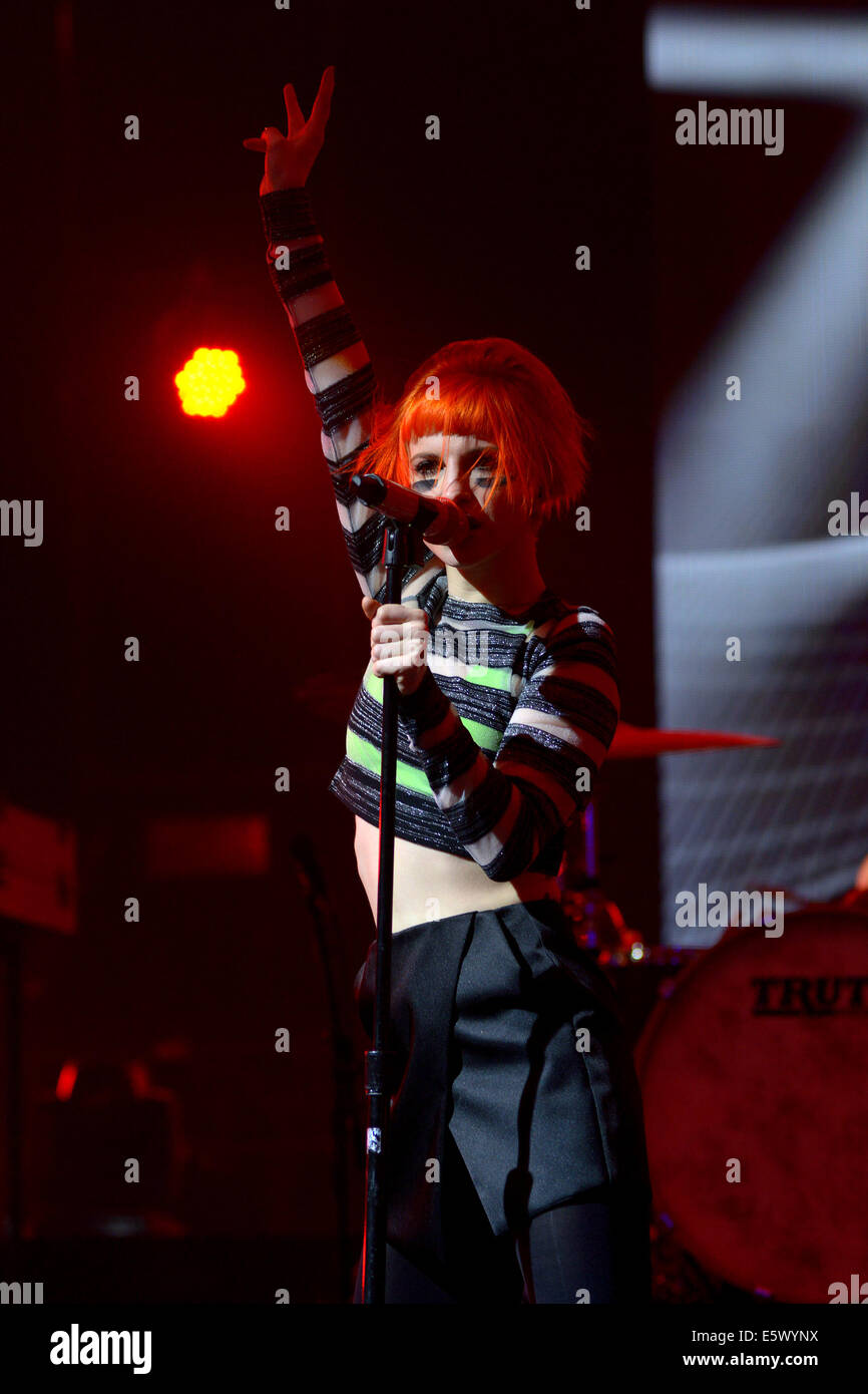 DirecTV's 8th Annual Celebrity Beach Bowl held at Pier 40 - Paramore ...