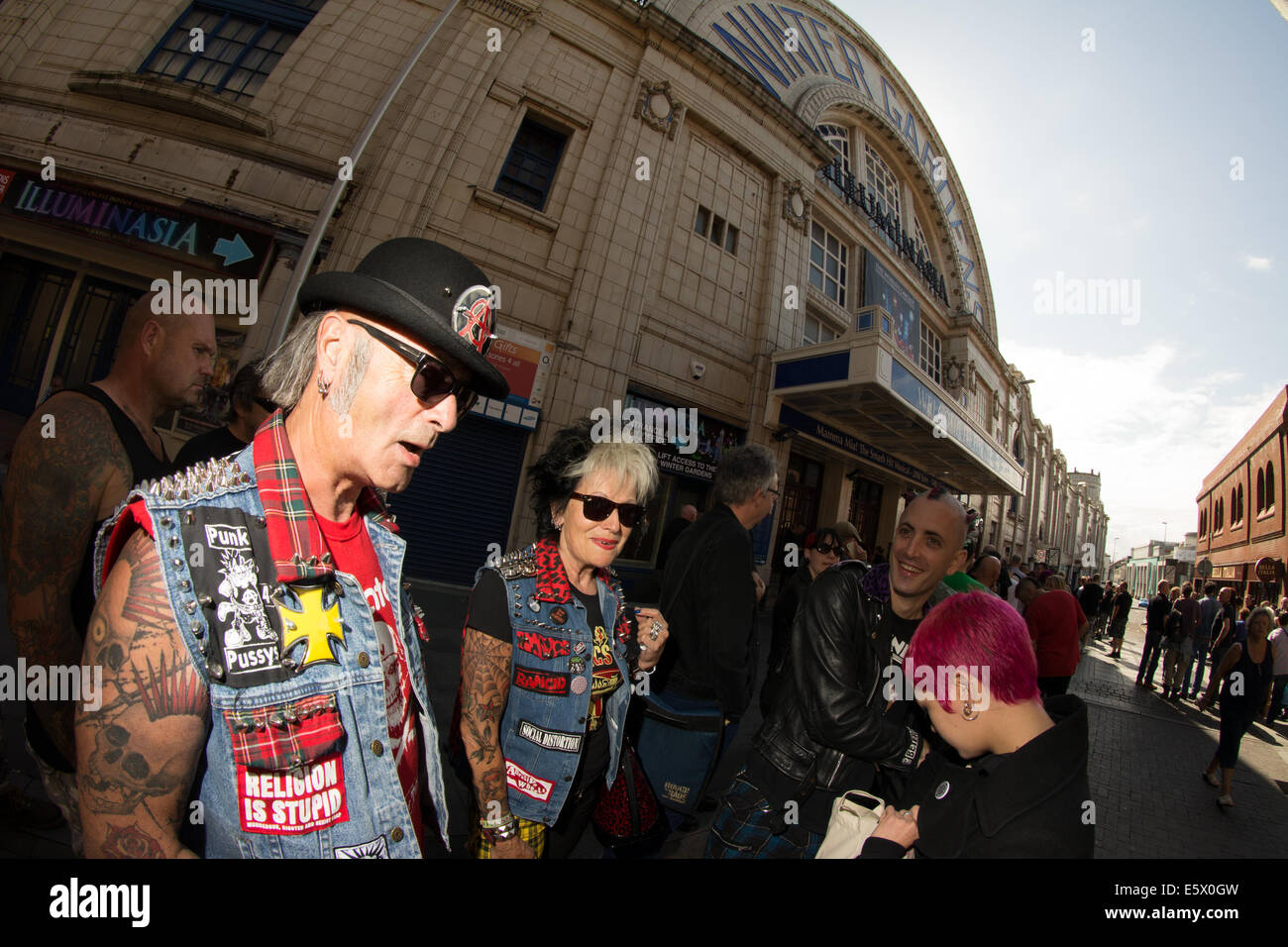 Blackpool's punk festival Stock Photo - Alamy