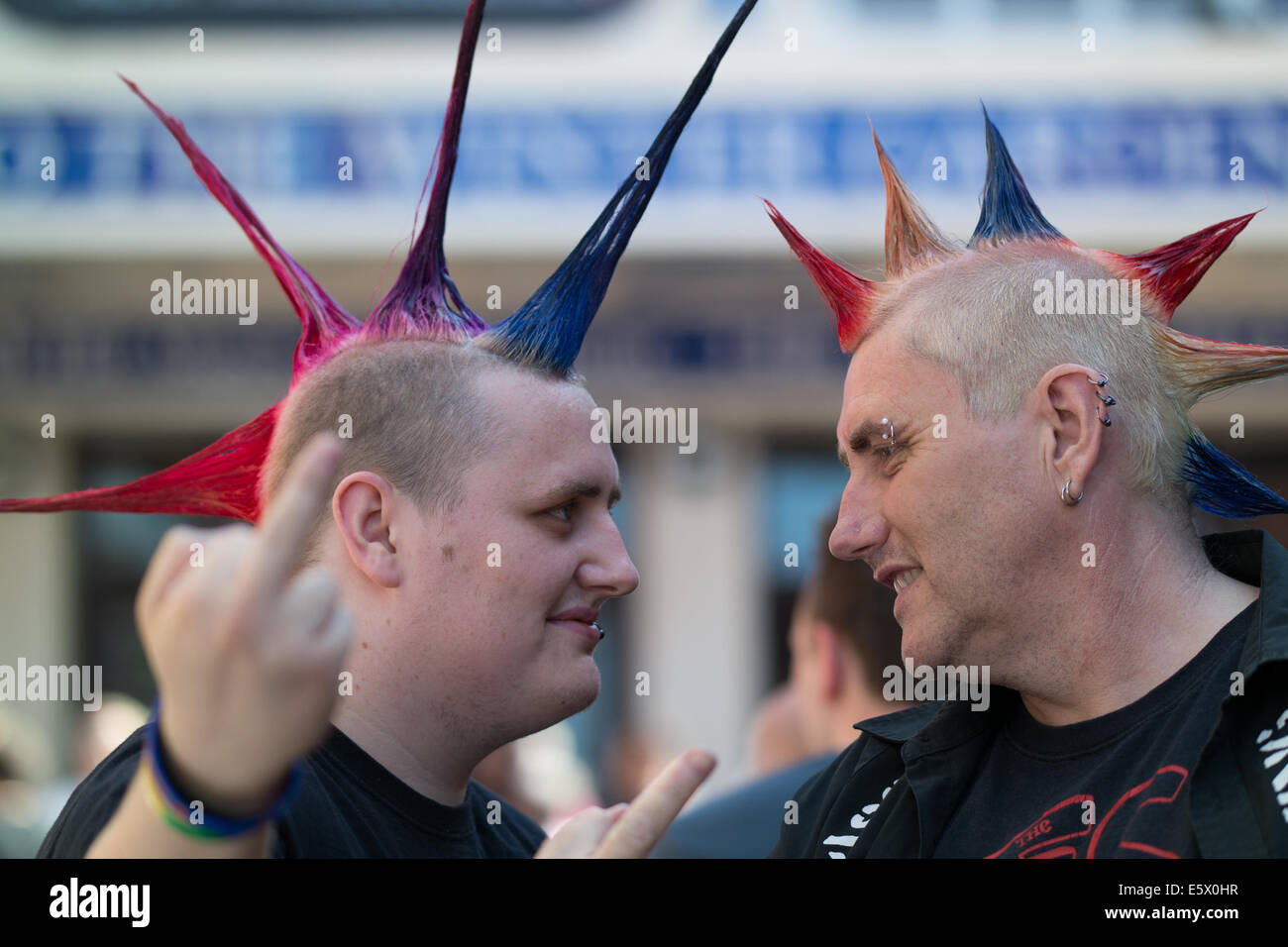 Blackpool's punk festival Stock Photo - Alamy