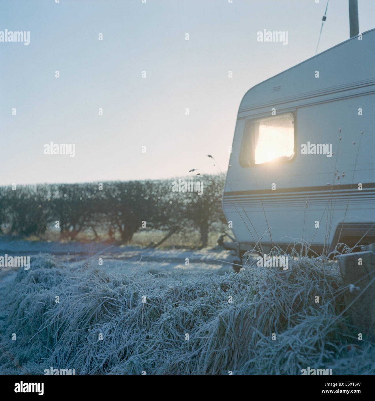 Caravan window hi-res stock photography and images - Alamy