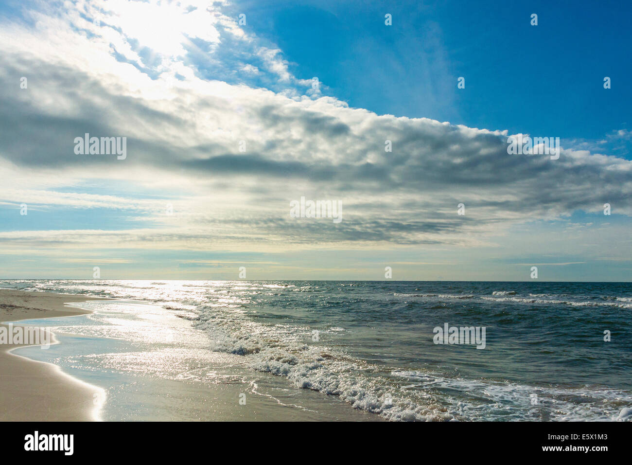 Beach in Bialogora, Poland Stock Photo - Alamy