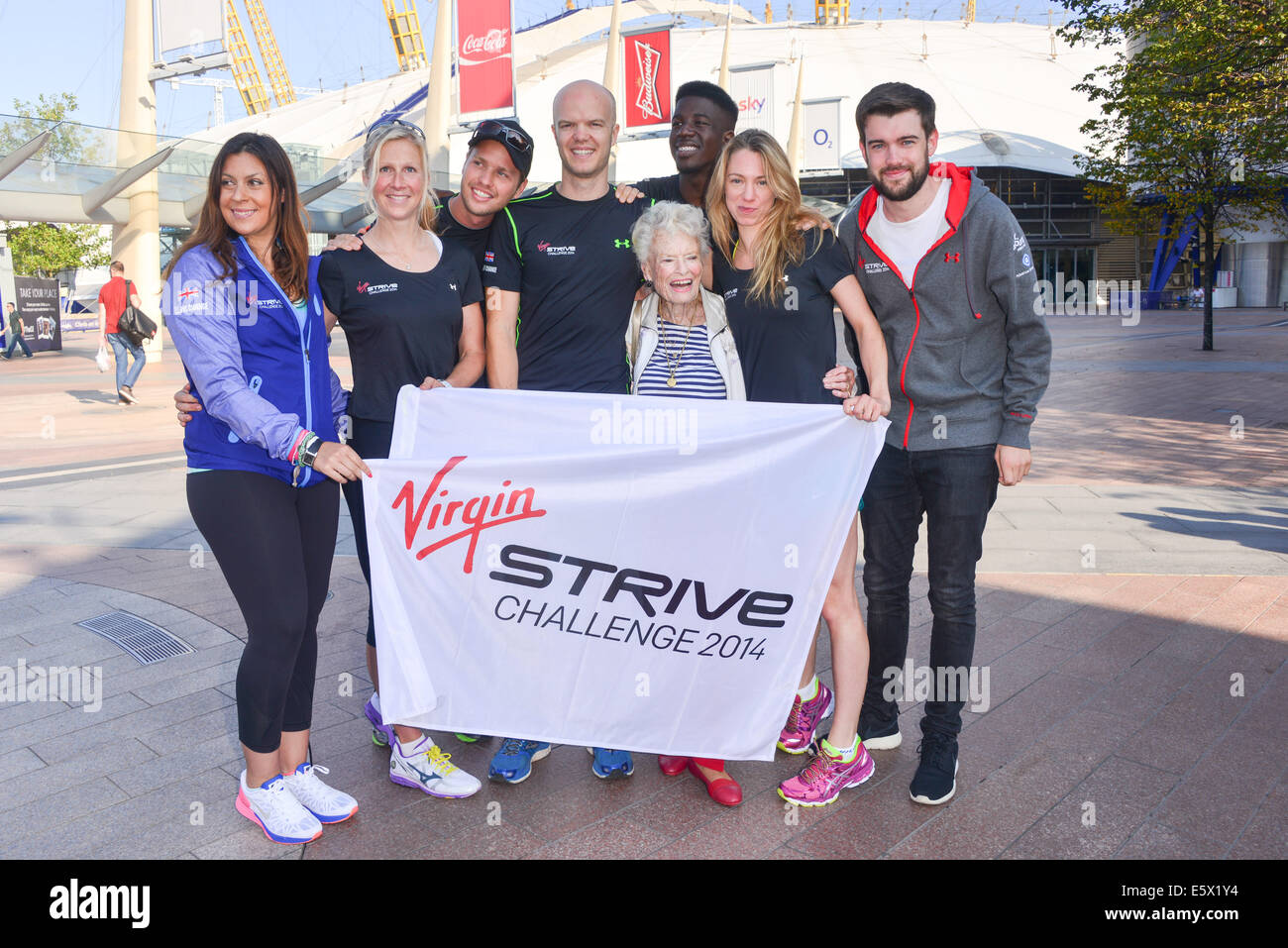 London,England, 7th August 2014 : Virgin STRIVE Challenge - photocall ...
