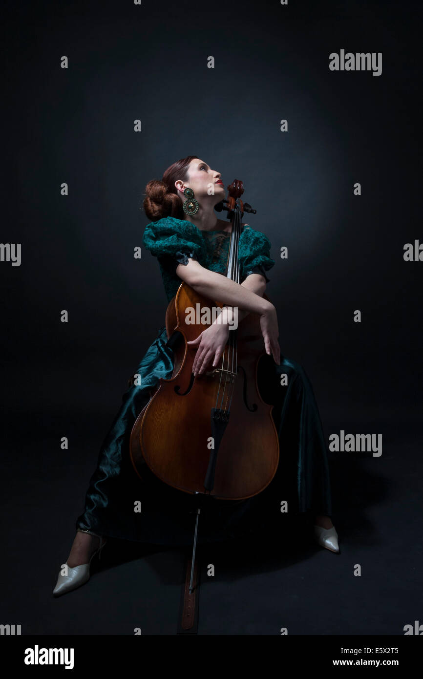 Woman Cello High Resolution Stock Photography and Images - Alamy