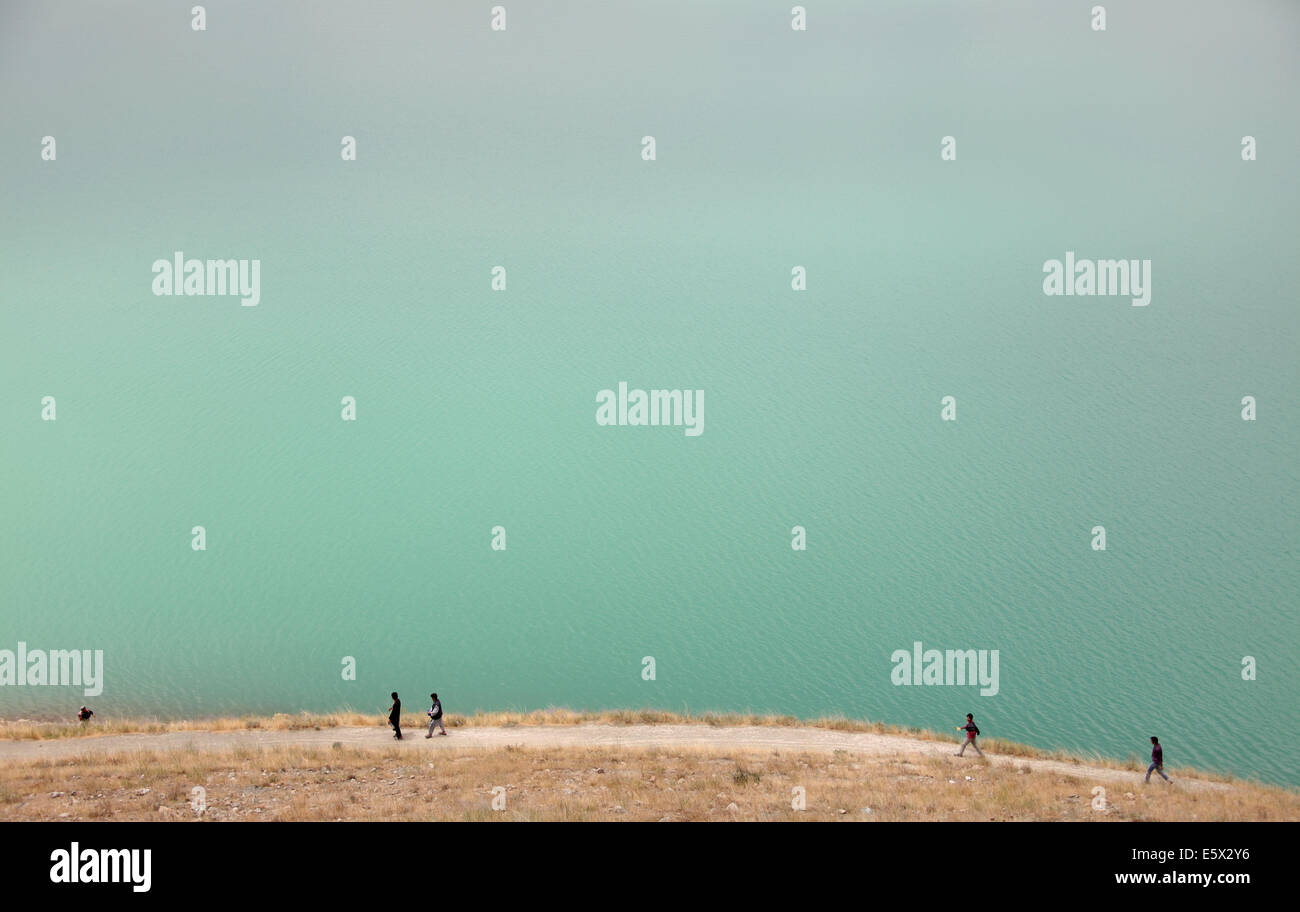 Kabul, Afghanistan. 7th Aug, 2014. A view of Qargha Lake is seen in ...