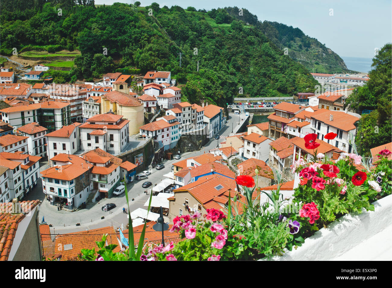 coastal town of cudillero - Asturias (Spain Stock Photo - Alamy